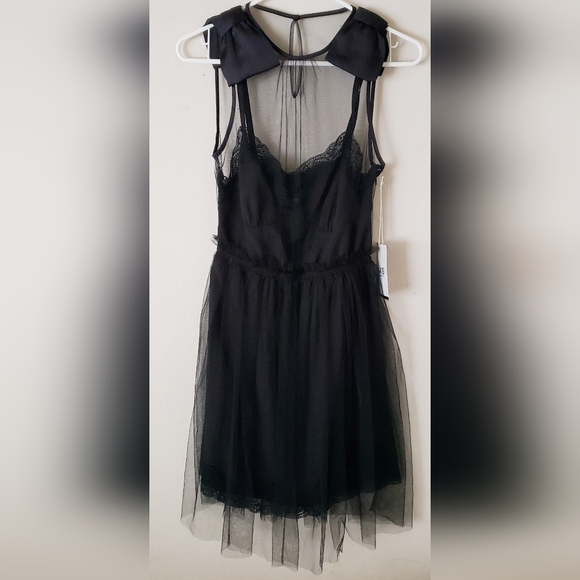 Rodarte for Target | Dresses | Rodarte X Target Goth Black Tulle Bow ...